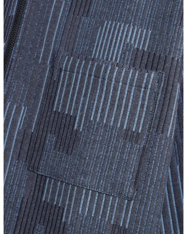 Ted Baker London Iwojan Quilted Mixed Stripe Overshirt