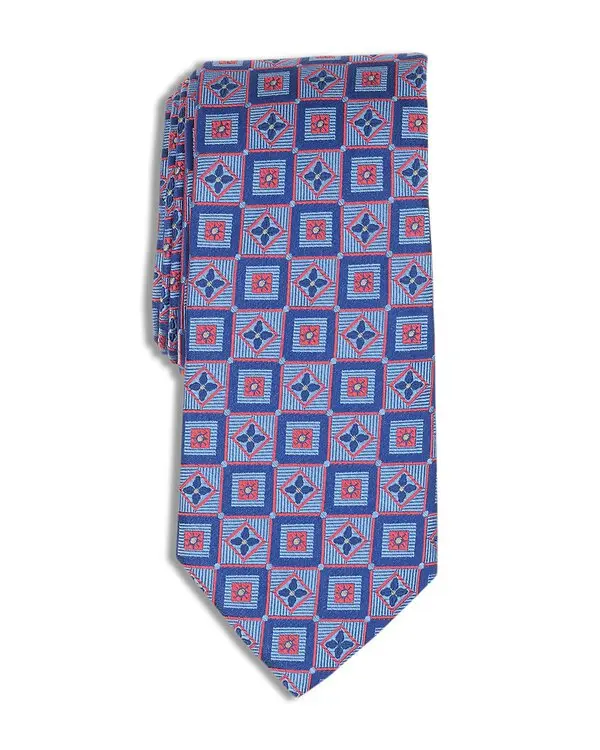Ted Baker London Winkly Silk Square Neat Tie - Blue