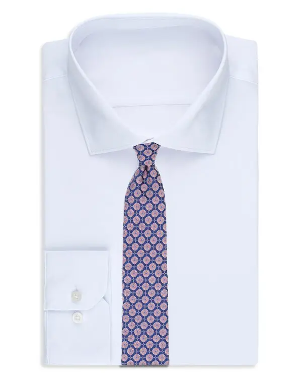 Ted Baker London Vernon Circle Neat Tie - Pink