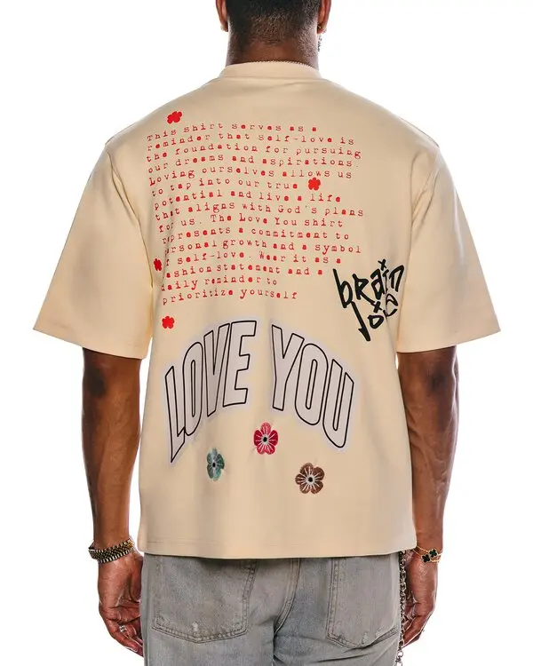 BRAIN LOVE Love You T Shirt