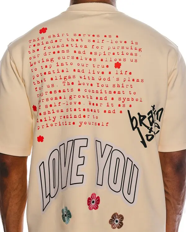 BRAIN LOVE Love You T Shirt