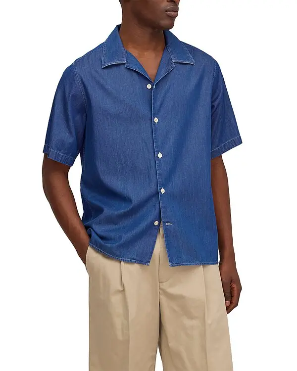 Nn07 Julio 5765 Short Sleeve Shirt - Medium Indigo