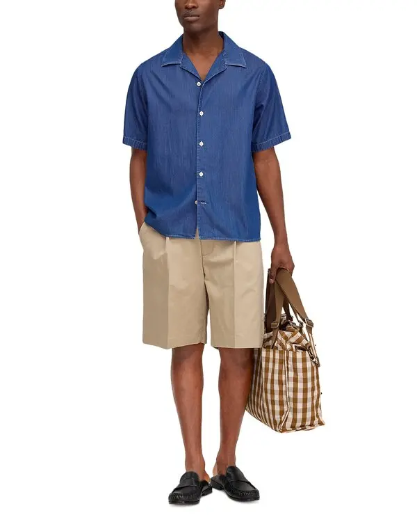 Nn07 Julio 5765 Short Sleeve Shirt - Medium Indigo