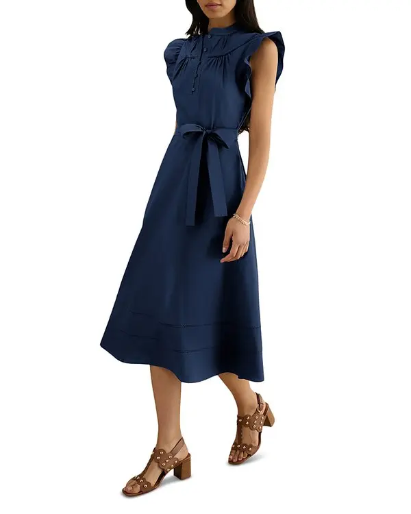 HOBBS LONDON Karina Cotton Dress