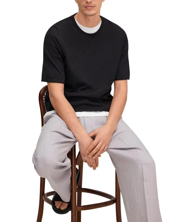 Nn07 Ryan 6311 Tee - Black