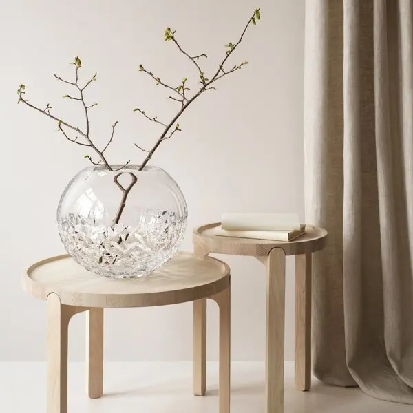 ORREFORS Carat Globe Vase Xl Le 500