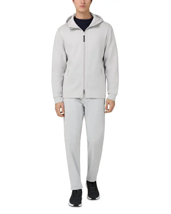 Boggi Milano Regular Fit Full Zip Scuba Jacket
