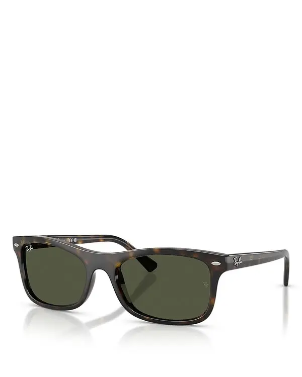 Ray-ban Square Frame Sunglasses, 54mm - Havana