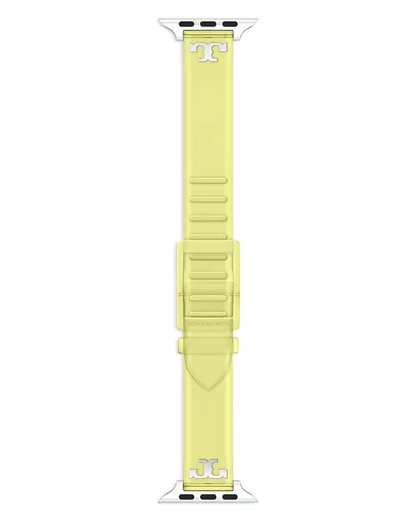 Tory Burch T Wrap Jelly Band For Apple Watch - Yellow