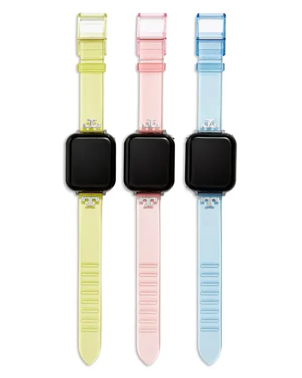 Tory Burch T Wrap Jelly Band For Apple Watch - Yellow