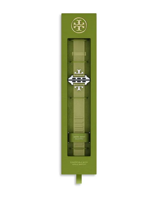 Tory Burch T Wrap Jelly Band For Apple Watch - Yellow