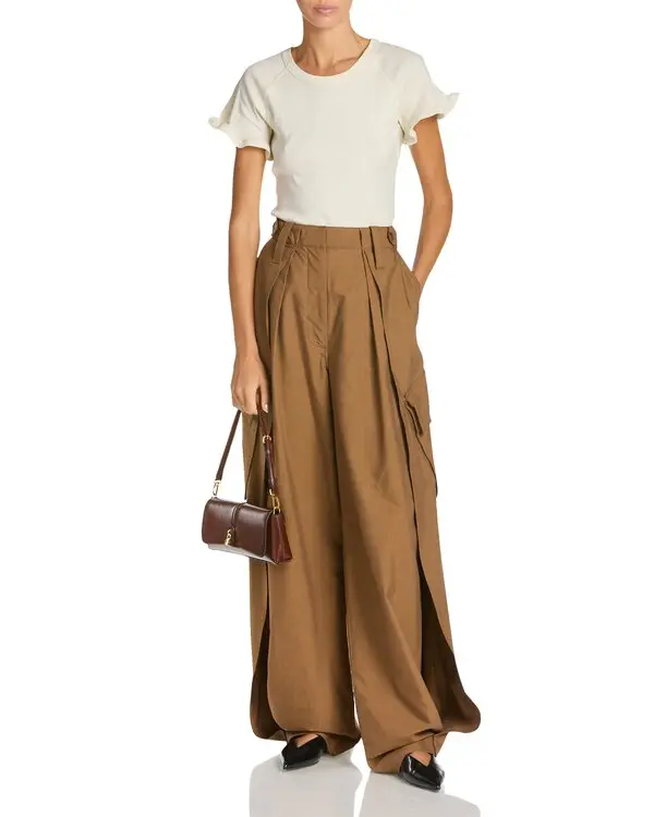 Stella McCartney Layered Cargo Pants - Pecan