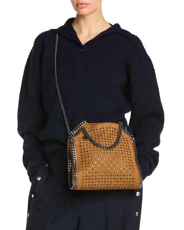 Stella McCartney Falabella Chain Trim Mini Bag - Brandy