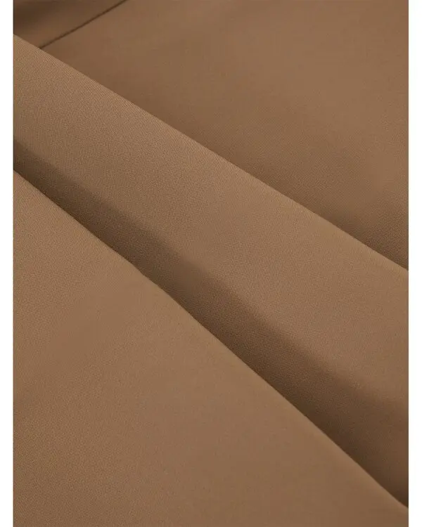 REISS Margeaux Wide Leg Tailored Pants - Camel