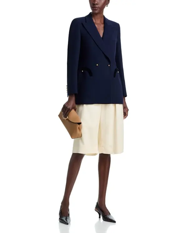 BLAZÉ MILANO Resolute Everyday Double Breasted Blazer - Navy