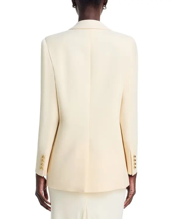 BLAZÉ MILANO Resolute Double Breasted Blazer - Cream