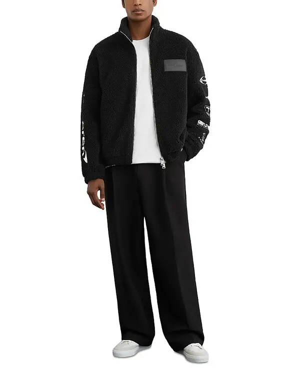 REISS X Mclaren Logo Speedmark Jacket - Black