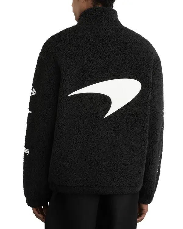 REISS X Mclaren Logo Speedmark Jacket - Black