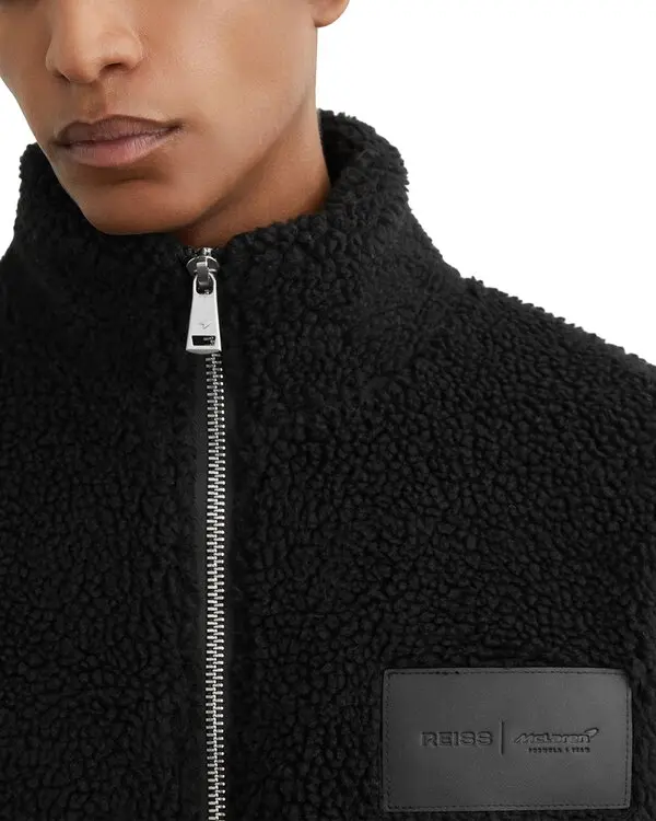 REISS X Mclaren Logo Speedmark Jacket - Black