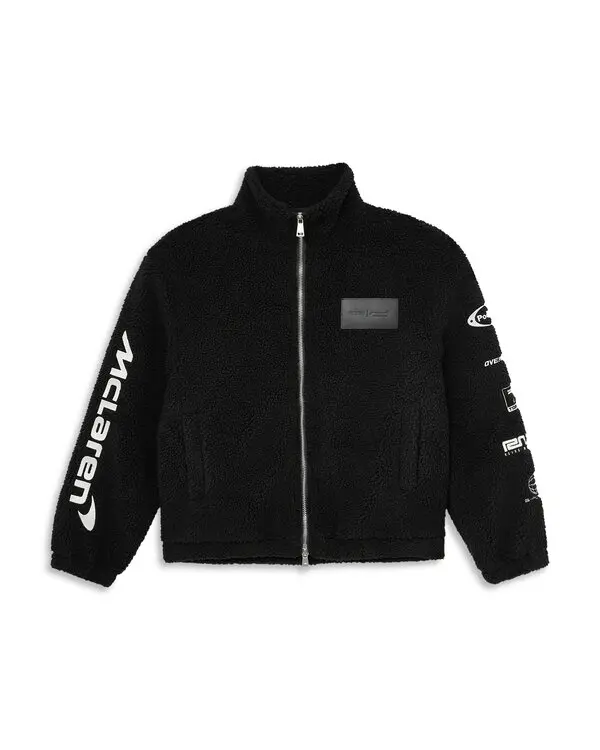 REISS X Mclaren Logo Speedmark Jacket - Black