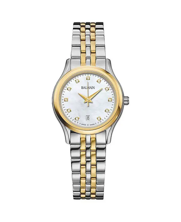 Balmain Beleganza Watch, 28mm - White Mother Of Pearl