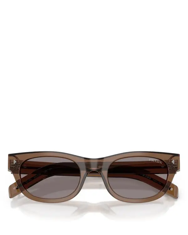 Prada Cat Eye Sunglasses 52mm - Grey