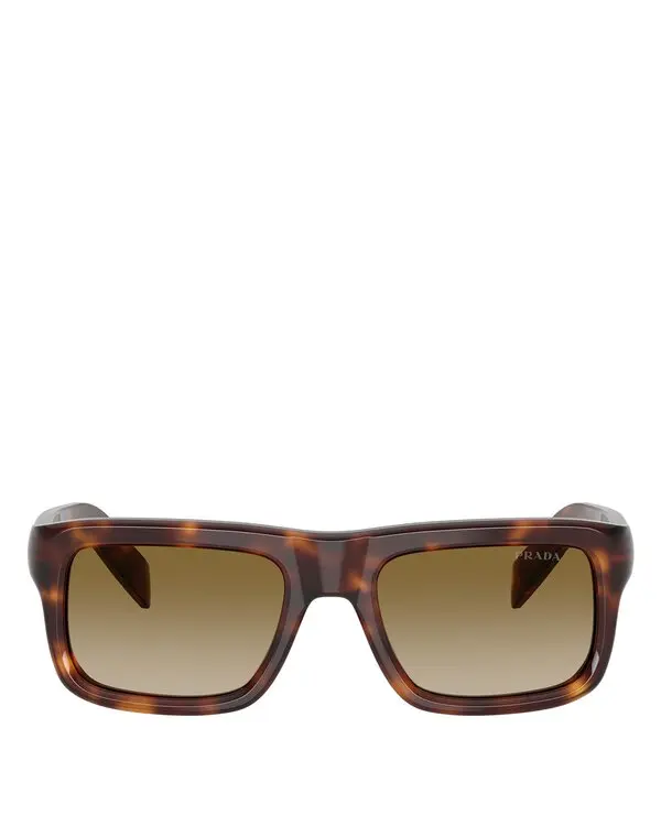 Prada Rectangular Sunglasses - Brown Gradient