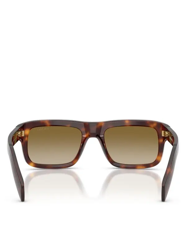 Prada Rectangular Sunglasses - Brown Gradient