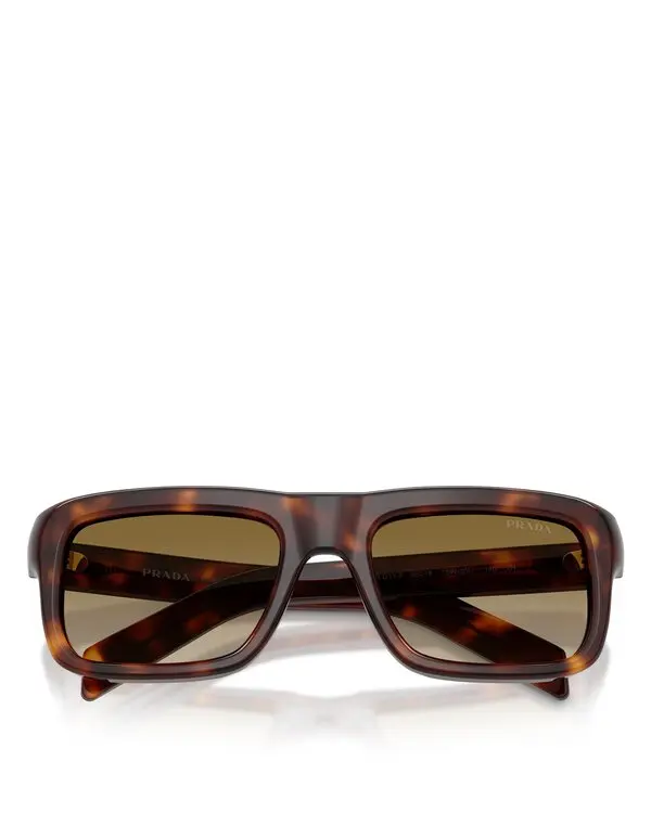 Prada Rectangular Sunglasses - Brown Gradient