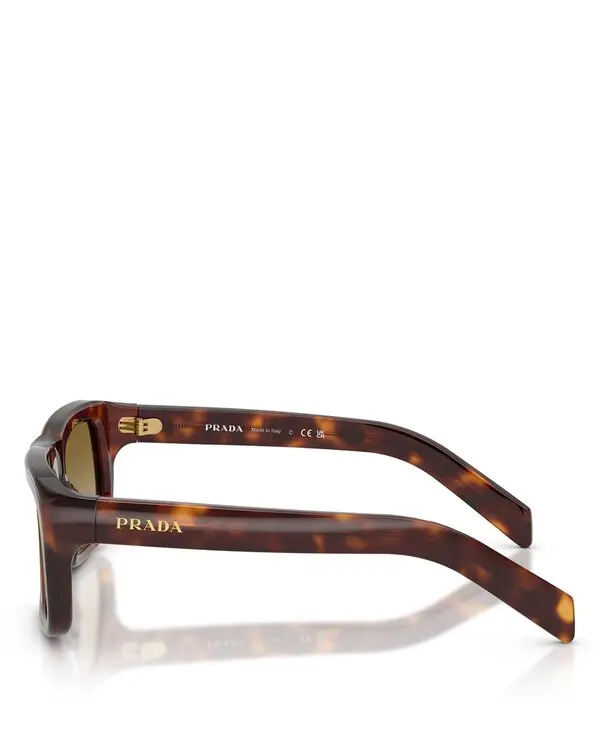 Prada Rectangular Sunglasses - Brown Gradient
