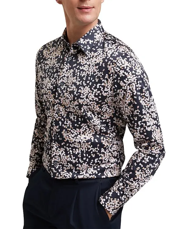 Ted Baker London Jaciel Long Sleeve Botanical Shirt