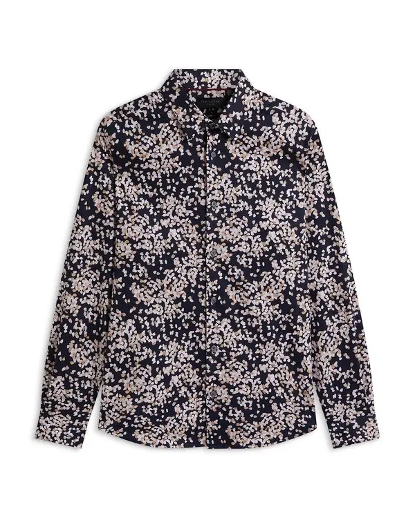 Ted Baker London Jaciel Long Sleeve Botanical Shirt