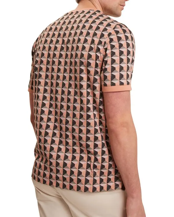 Ted Baker London Safaviy Short Sleeve Painted Geo Tee