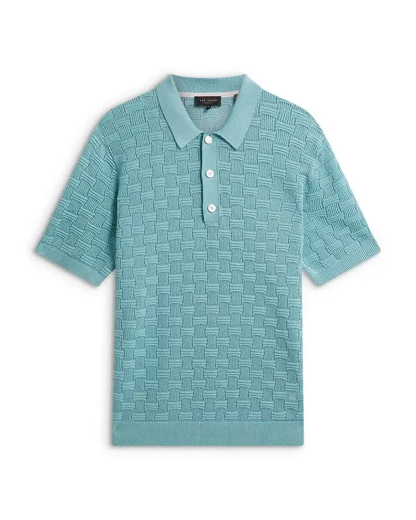 Ted Baker London Watters Textured Polo Shirt