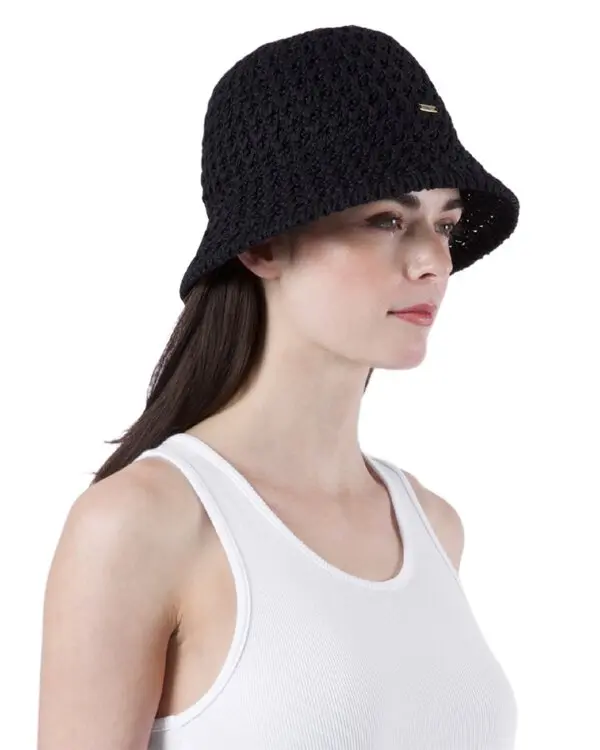 Eugenia Kim Anais Packable Knit Bucket Hat