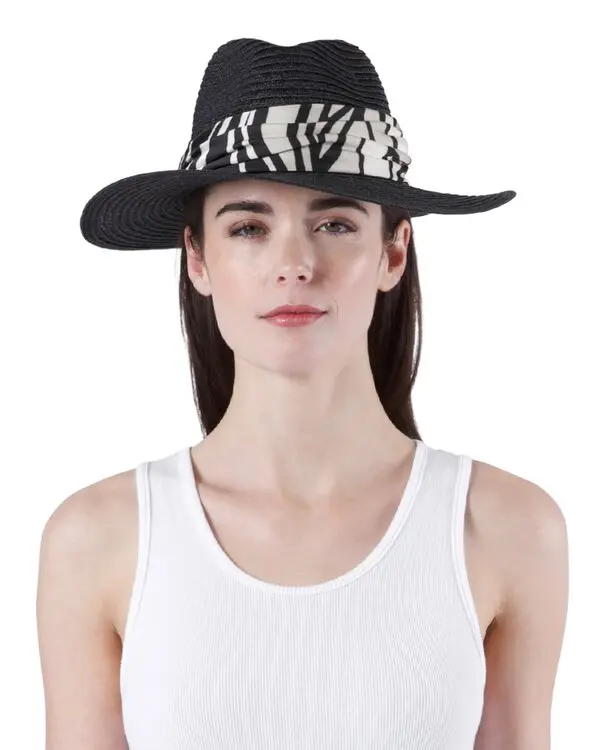 Eugenia Kim Courtney Packable Straw Fedora
