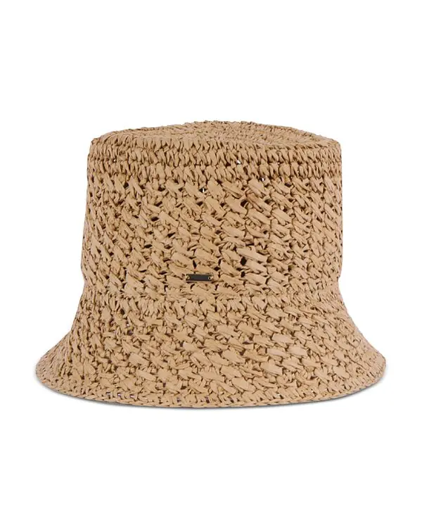 Eugenia Kim Jonah Crocheted Bucket Hat - Camel