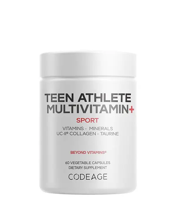 CODEAGE Teen Athlete Multivitamin+ Capsules - No Color