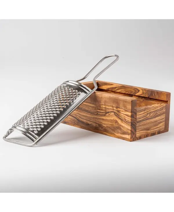 VERVE CULTURE Olivewood Box Grater