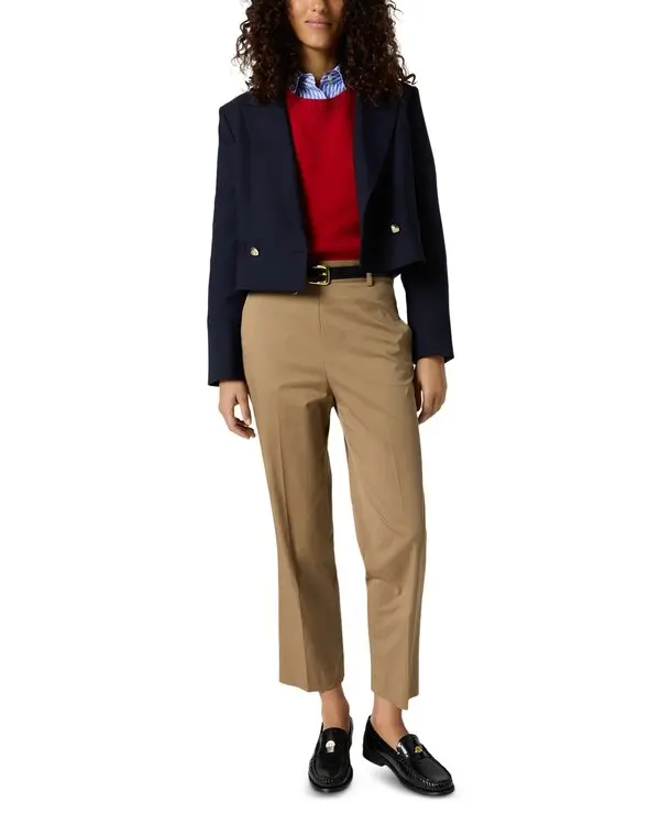 Gerard Darel Athenais Flare Cotton Blend Pants