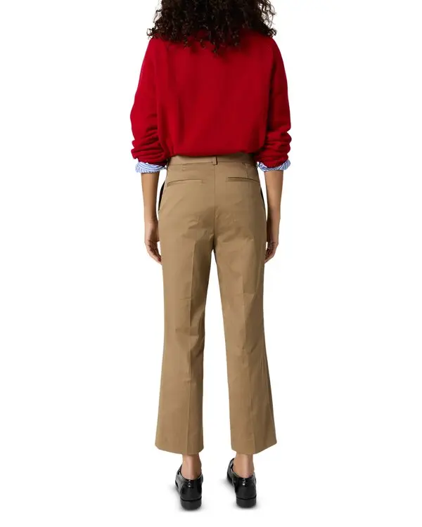 Gerard Darel Athenais Flare Cotton Blend Pants