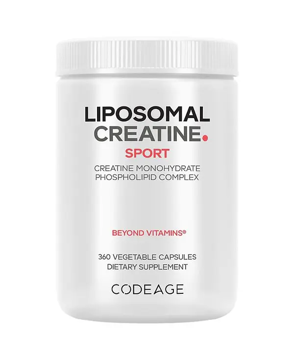 CODEAGE Liposomal Creatine Monohydrate Capsules - No Color