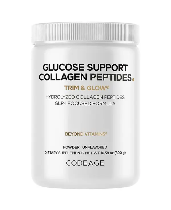 CODEAGE Glp-1 Collagen Powder Supplement - No Color