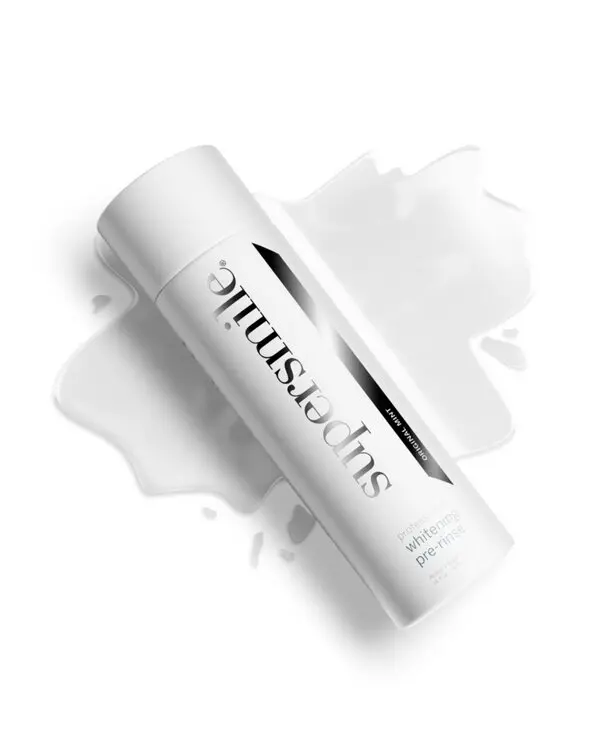 SUPERSMILE Professional Whitening Pre-rinse 16.0 Oz Mint - White
