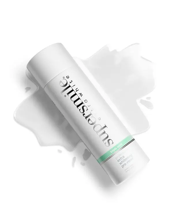 SUPERSMILE Professional Extra Whitening Pre-rinse 16oz Triple Mint