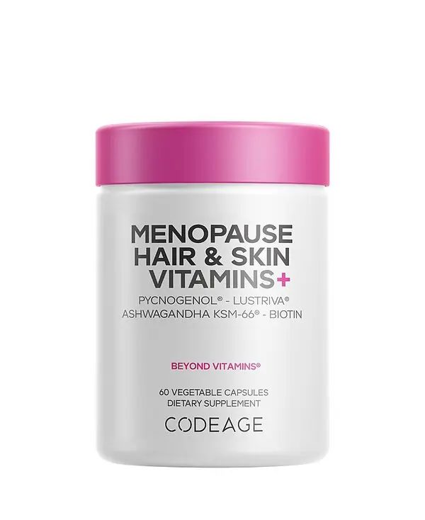 CODEAGE Menopause Hair & Skin Vitamins+ Capsules - No Color