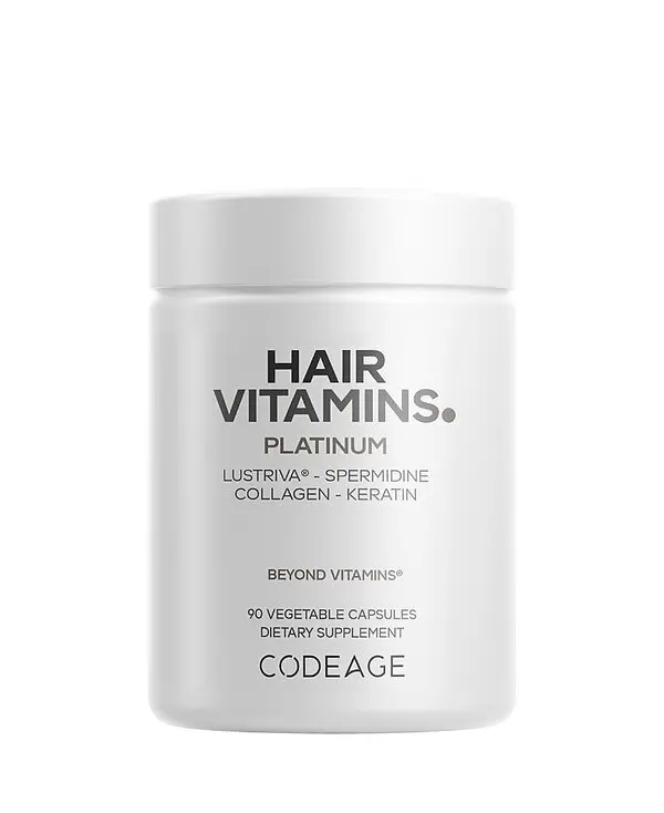 CODEAGE Hair Vitamins Platinum Capsules - No Color
