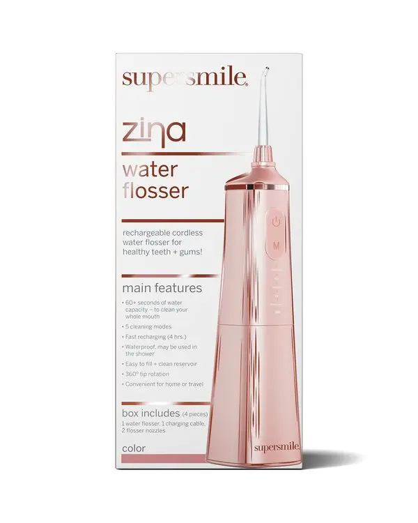 SUPERSMILE Zina Water Flosser Rose