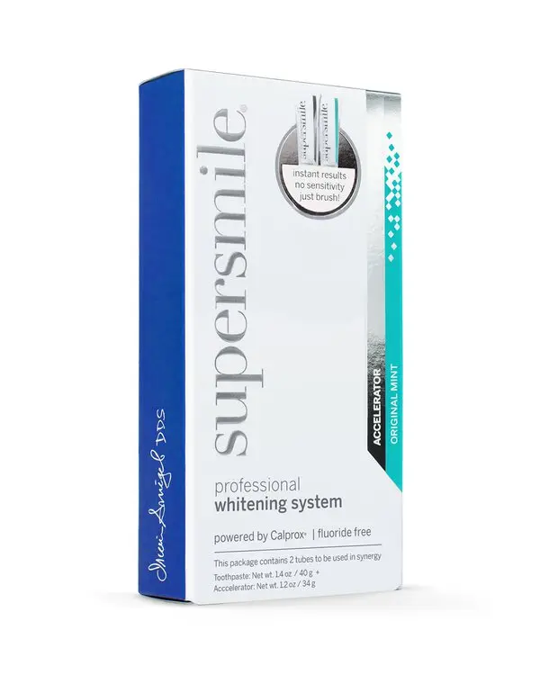 SUPERSMILE Fluoride Free Professional Whitening System Small - White