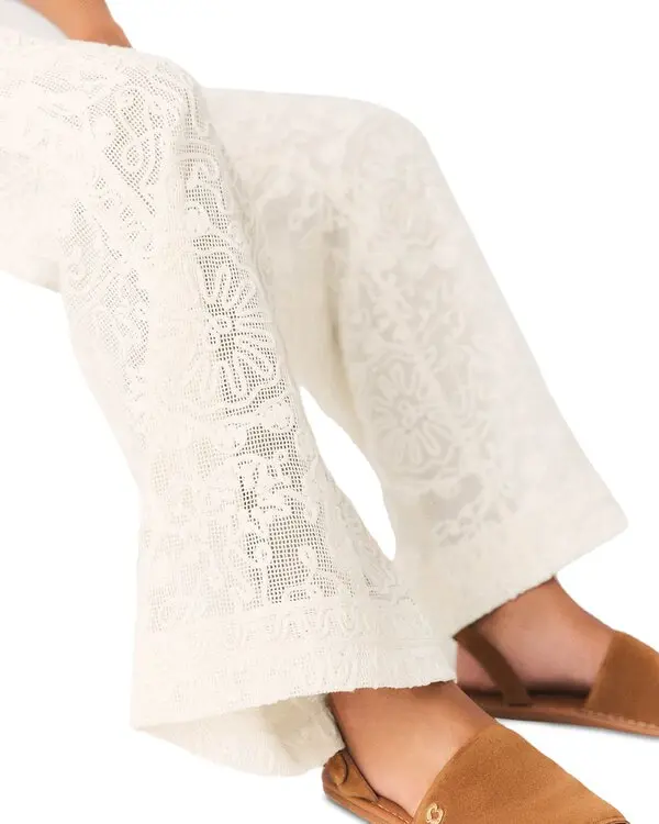 Maje Paros Guipure Lace Pants